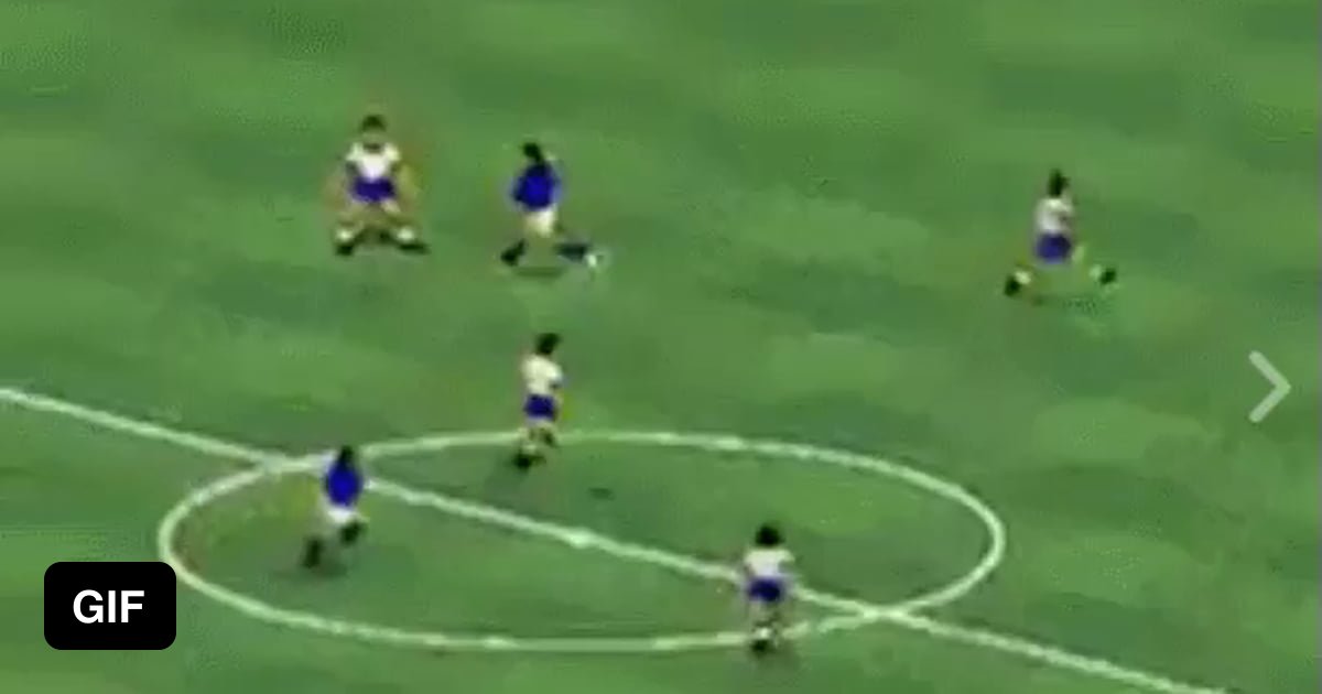 In FIFA '94 you could run away from the referee when he tried to book you - 9GAG