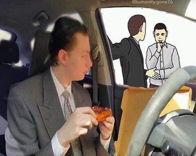 Car Saleman: *slap roof of car* this bad boy can fit so much ...