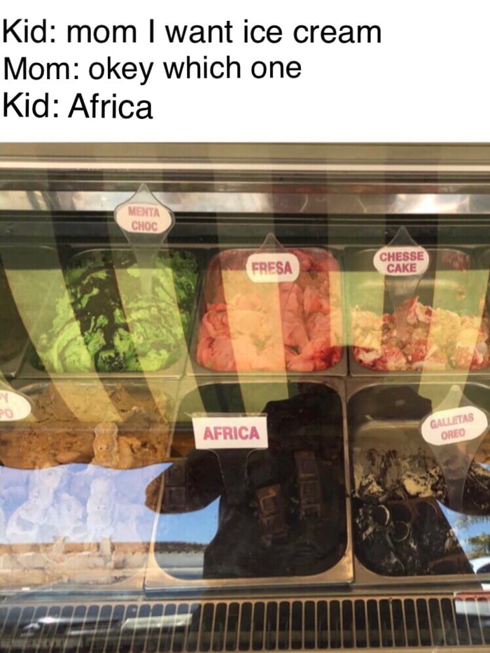 Africa ice cream - 9GAG