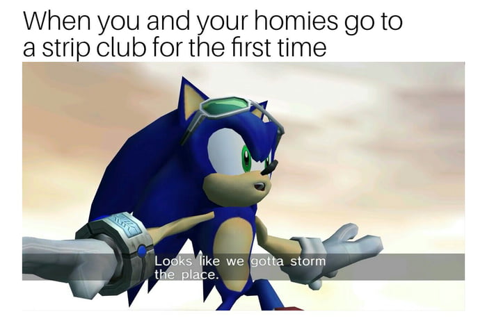 My favourite thing rn is to take Sonic quotes and make memes or ...