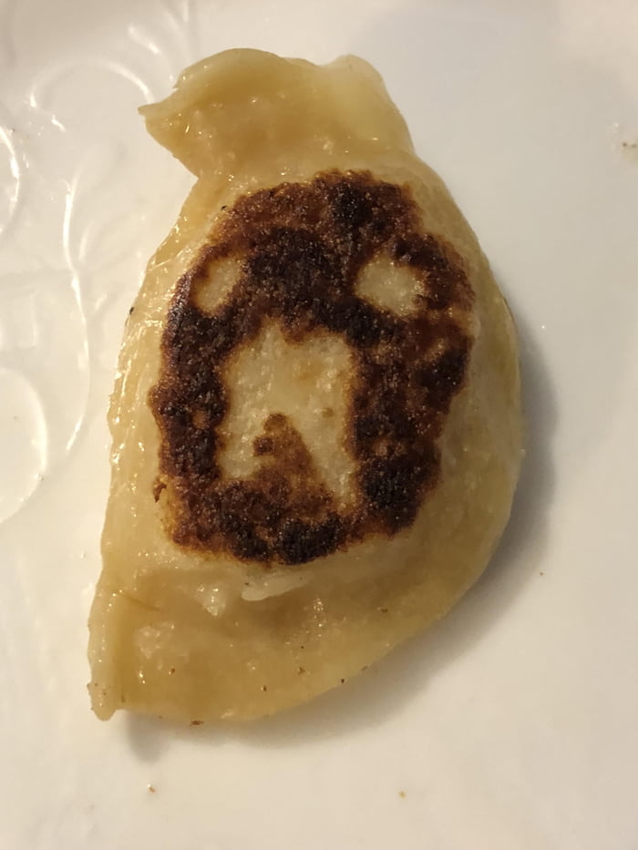 A terrified pierogi - 9GAG