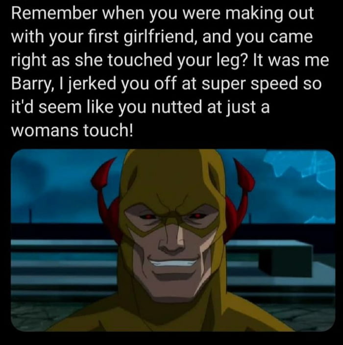 Reverse flash is pure evil - 9GAG