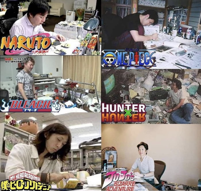 Mangaka's workspace - 9GAG