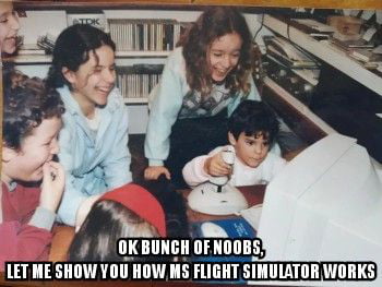 MS Flight Simulator - 9GAG