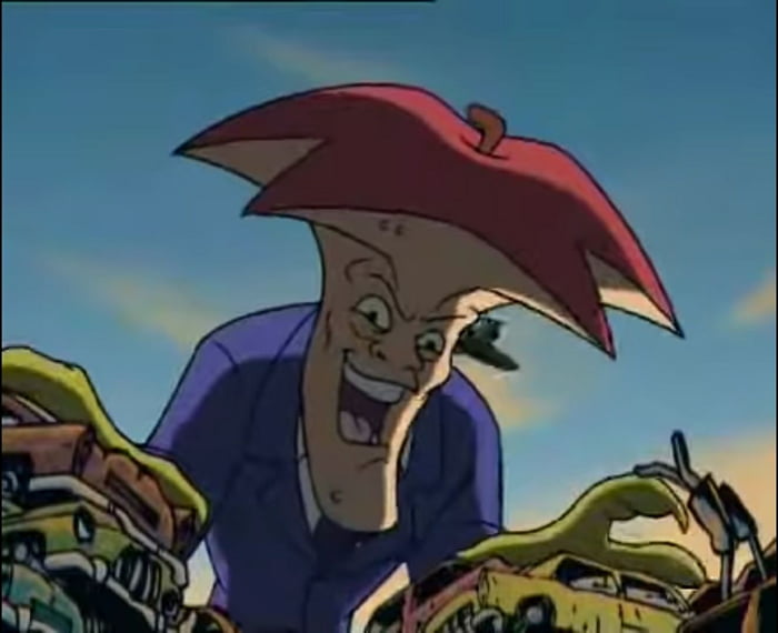 2001- the year where we had a cartoon about evil apple man, good ...