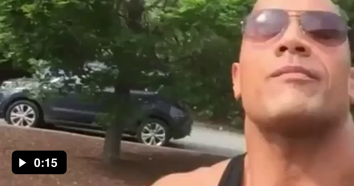 The Rock doesnt have time to bleed - 9GAG