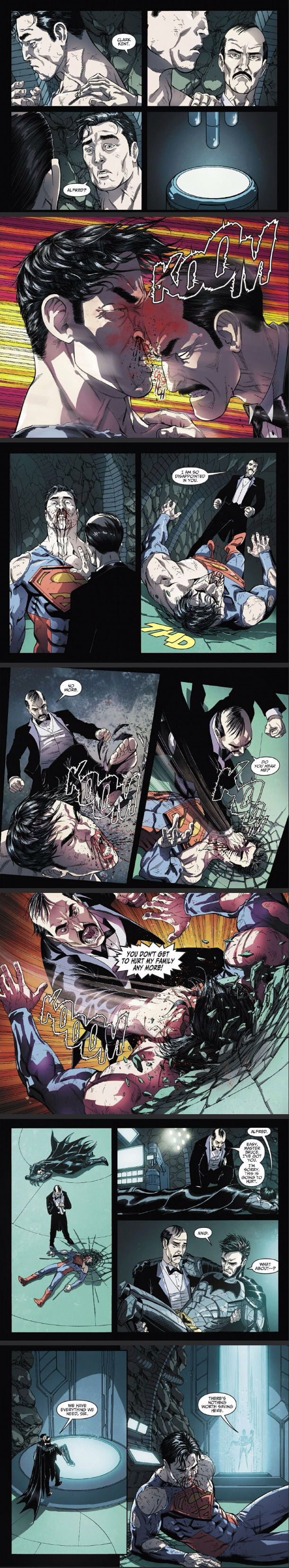 Alfred beats up Superman WTF!!! - 9GAG