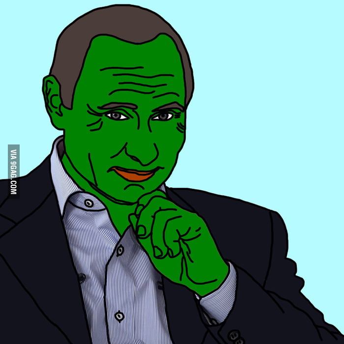 The rare Putin Pepe - 9GAG