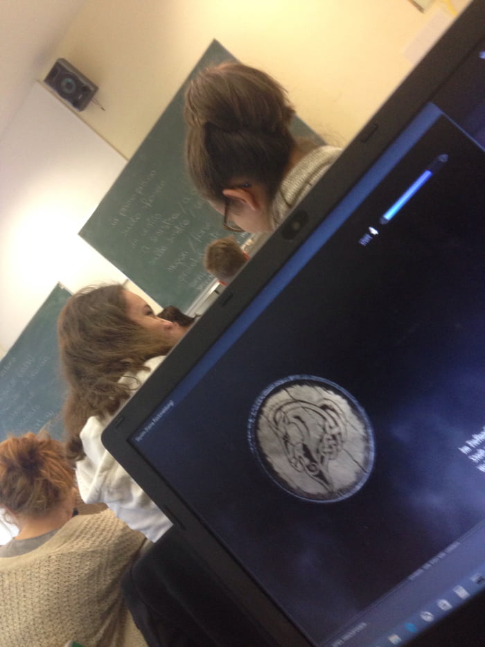 When you have math class, but skyrim is life - 9GAG