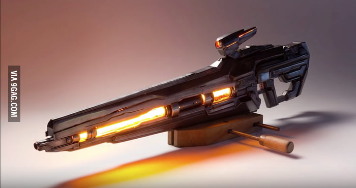 HALO Light Rifle Replica! - 9GAG