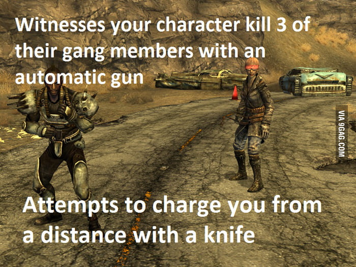 Something that really bothered me in Fallout 3 and New Vegas - 9GAG