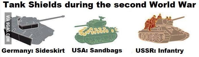 Soviet troops riding T-34-85 tanks into battle exposed, a tactic called ...