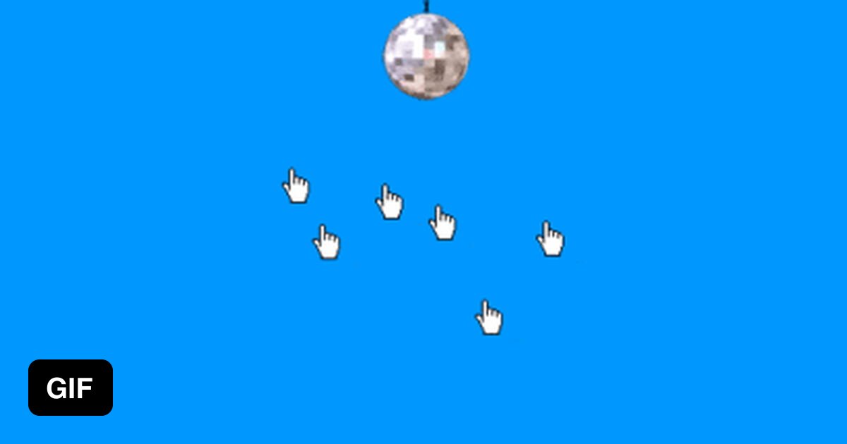 A mouse-cursor party! Join in, it has so much fun for a few seconds! - 9GAG