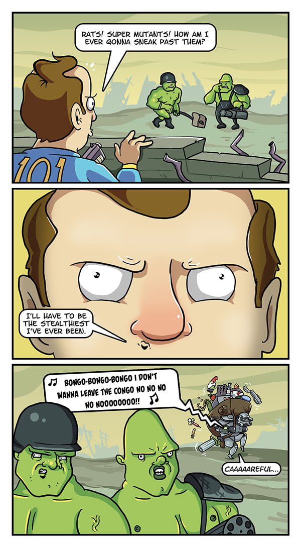 Sums Up My Fallout Experience So Far 9gag