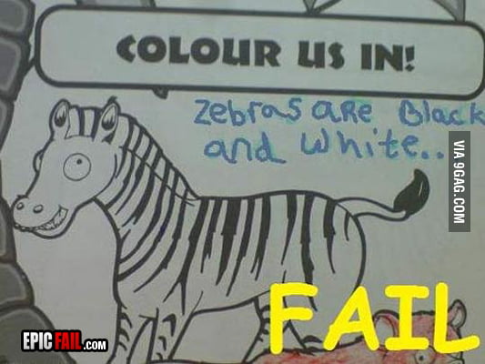 Coloring book fail - 9GAG