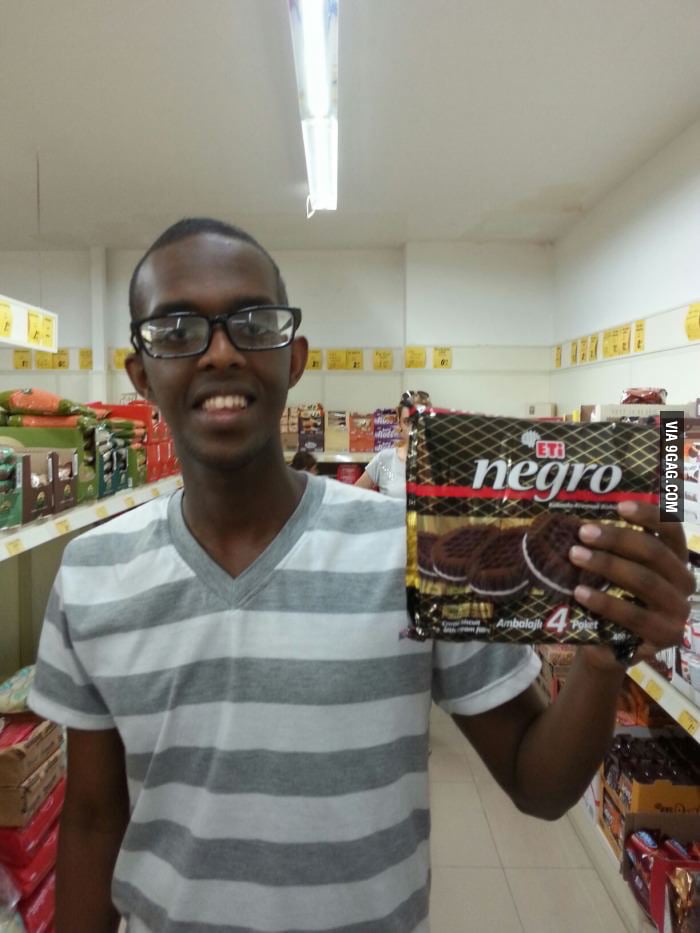 In Turkey, We have black cookies that called "Negro" - 9GAG