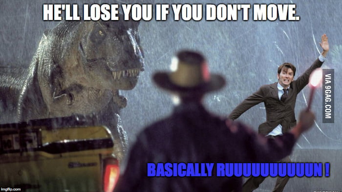 Basically run ! - 9GAG