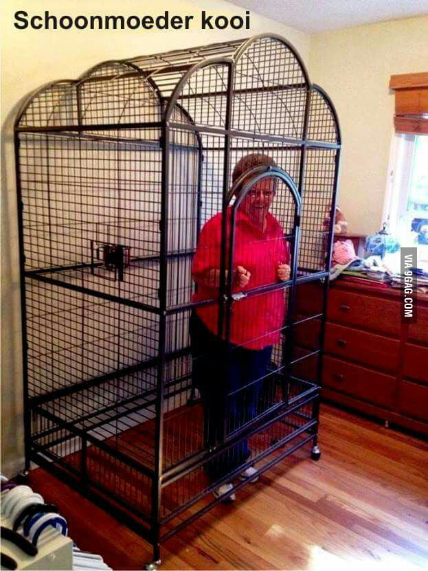 Mother in law Cage... need one - 9GAG