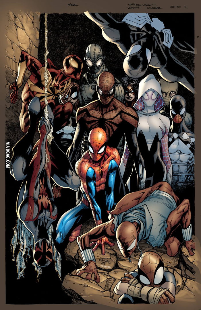 All the spiders - 9GAG