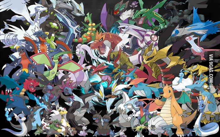 To the fans of the fire and ghost types: Dragon all the way for me! - 9GAG