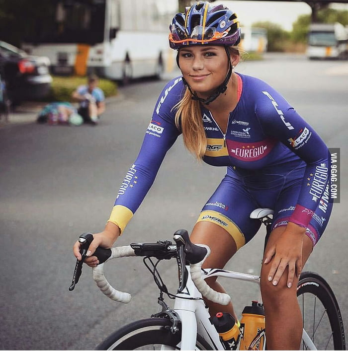 She can ride my bike - 9GAG