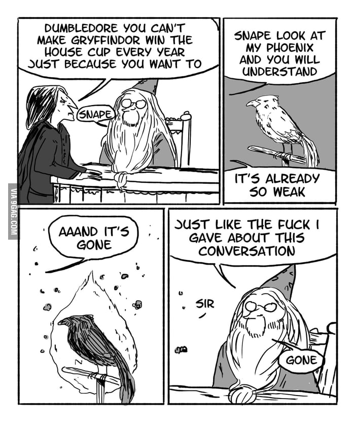 Savage Dumbledore is savage - 9GAG