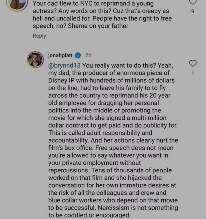 Jonah Platt, the son of film producer Marc Platt, brand 'woke' Snow ...