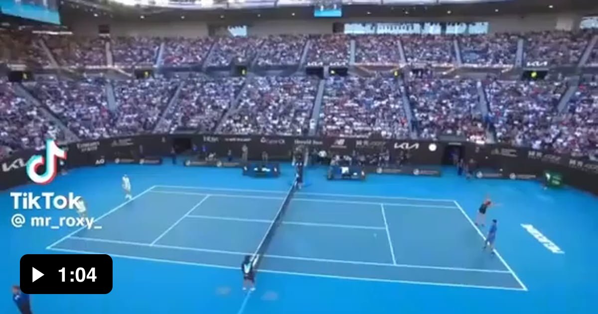When you put a headset microphone on tennis players - 9GAG
