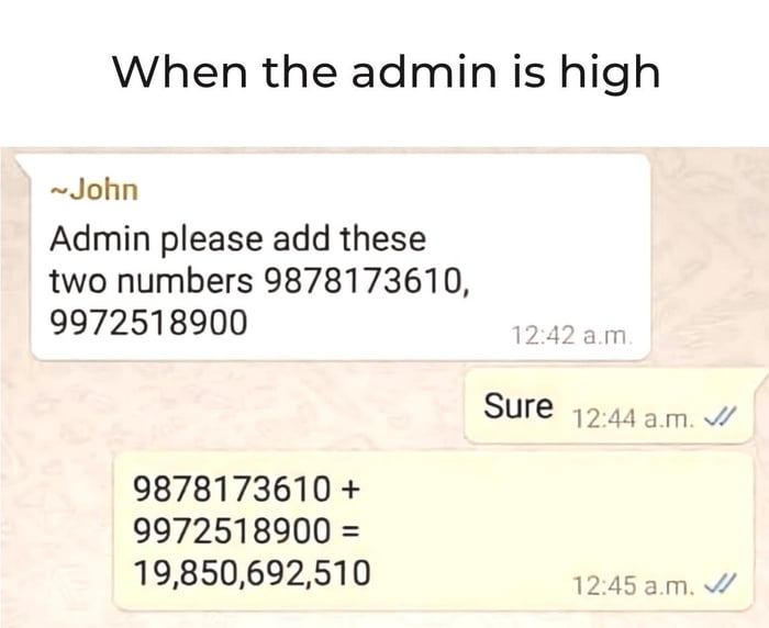 When Admin is High - 9GAG