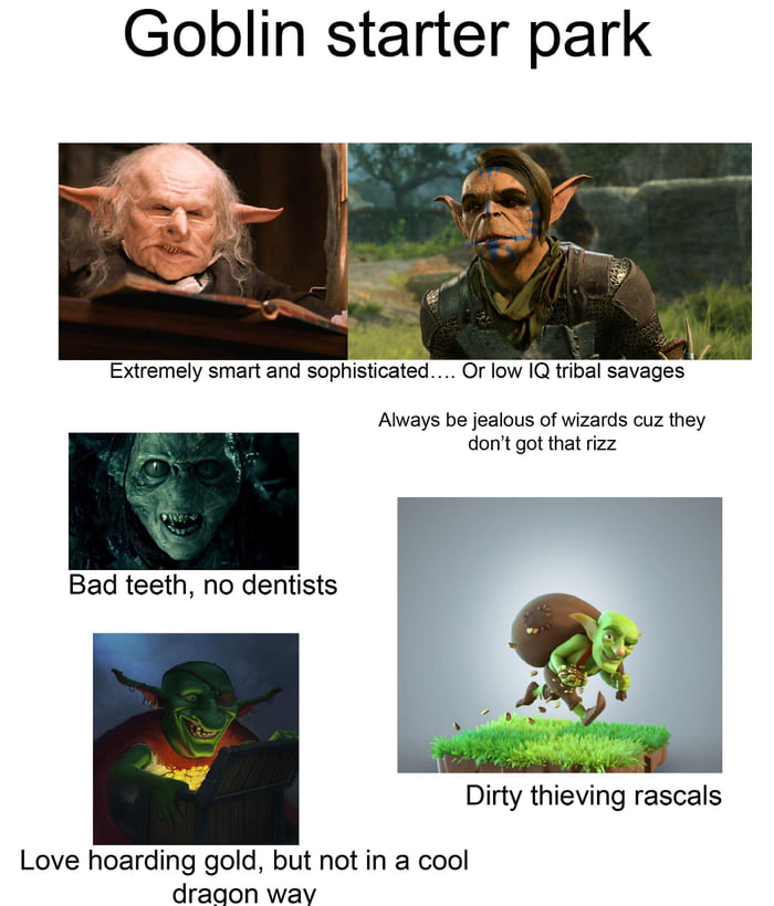 Goblin starter pack - 9GAG