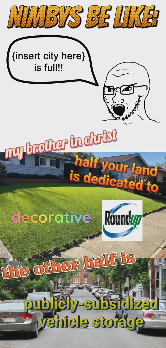 Wasteful land use. - 9GAG
