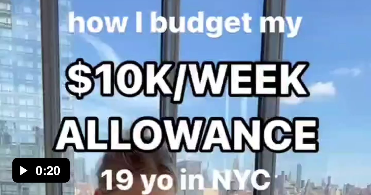 How do you guys spend your 10k weekly allowance? - 9GAG