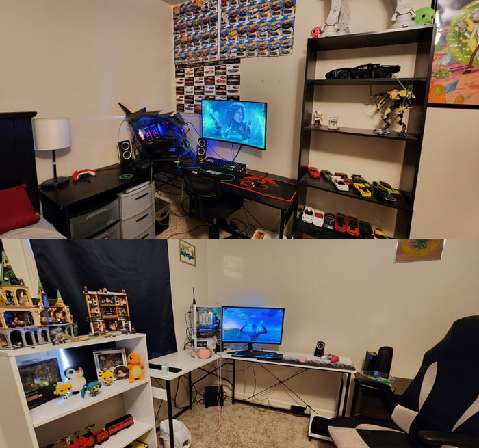 Husband and Wife bedroom setup! - 9GAG