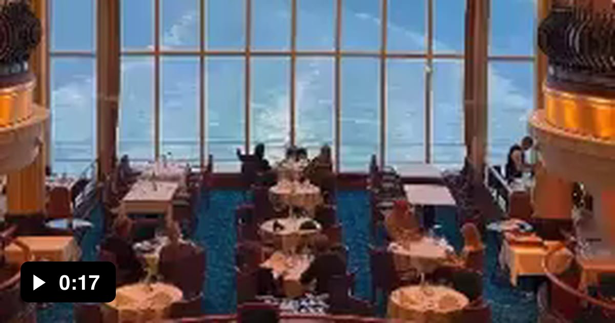 The View from the Dining Hall of this Cruise Ship - 9GAG