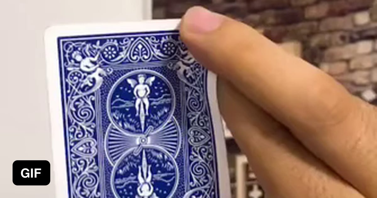Nice boomerang card trick - 9GAG
