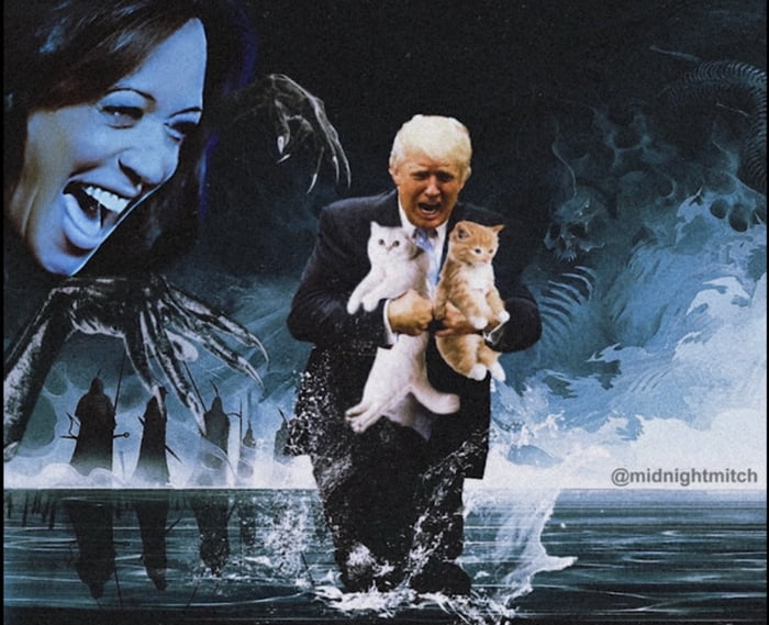 I think it’s probly fake news that Haitians are eating all the cats, but the trump cat memes are ...