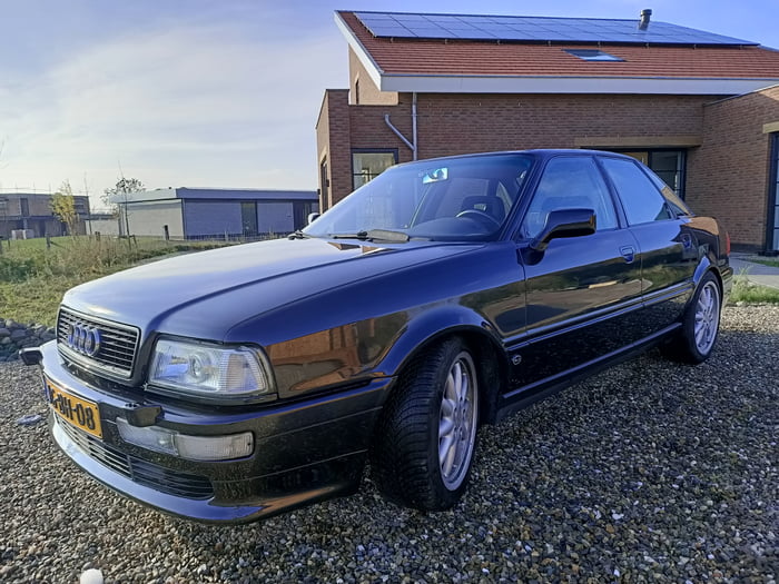 As we are showing cars, my home built 408 hp 1994 audi s2 i5 20VT ...