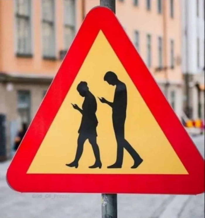We need this sign. Because those ppl are not taking care of traffic. To ...