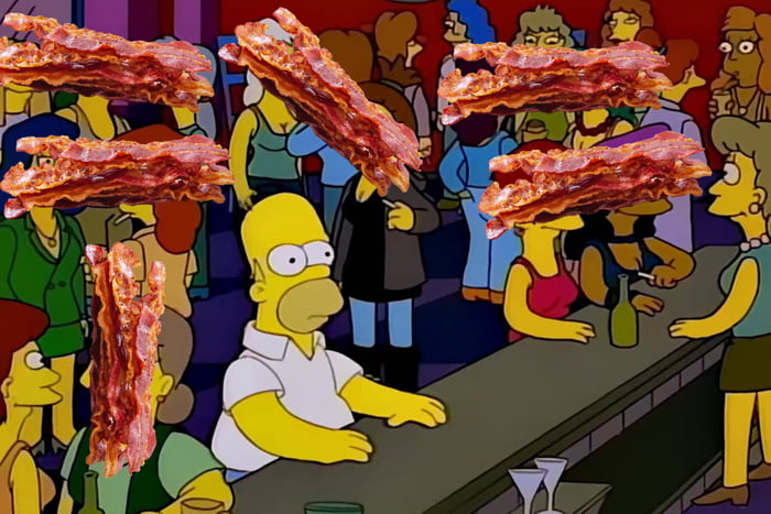 Seriously. what's it with all the bacon? - 9GAG
