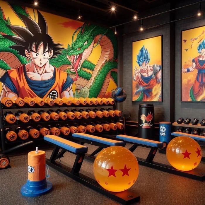 Dragon Ball gym - 9GAG