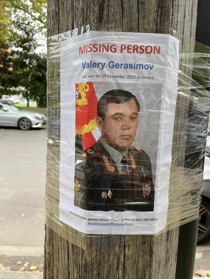 Where Gerasimov? Posting his photo until we got news DAY 10 - 9GAG