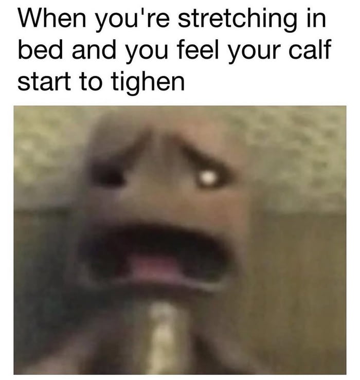 The moment your leg decides to betray you during a stretch - 9GAG