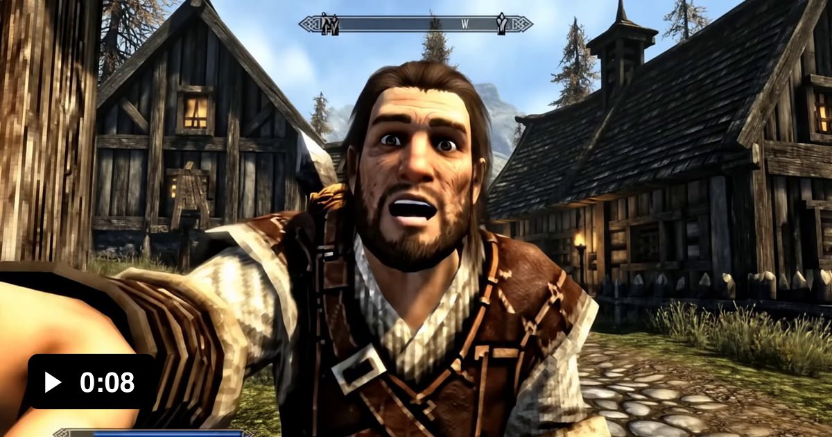 Veo3 Skyrim - 9GAG