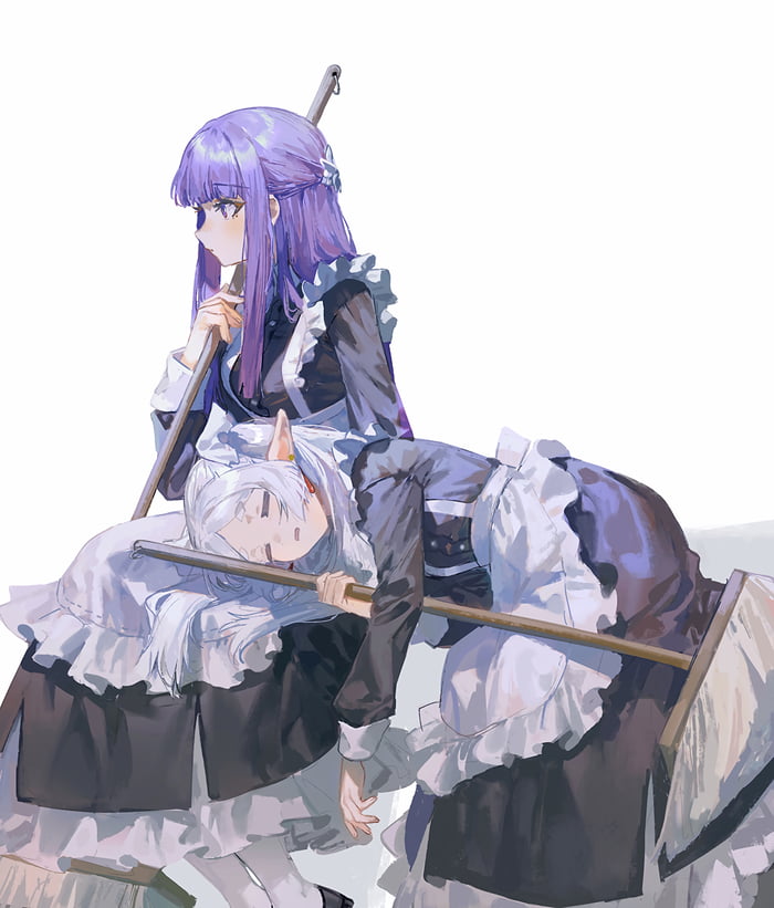 Maid Fern and Frieren - 9GAG