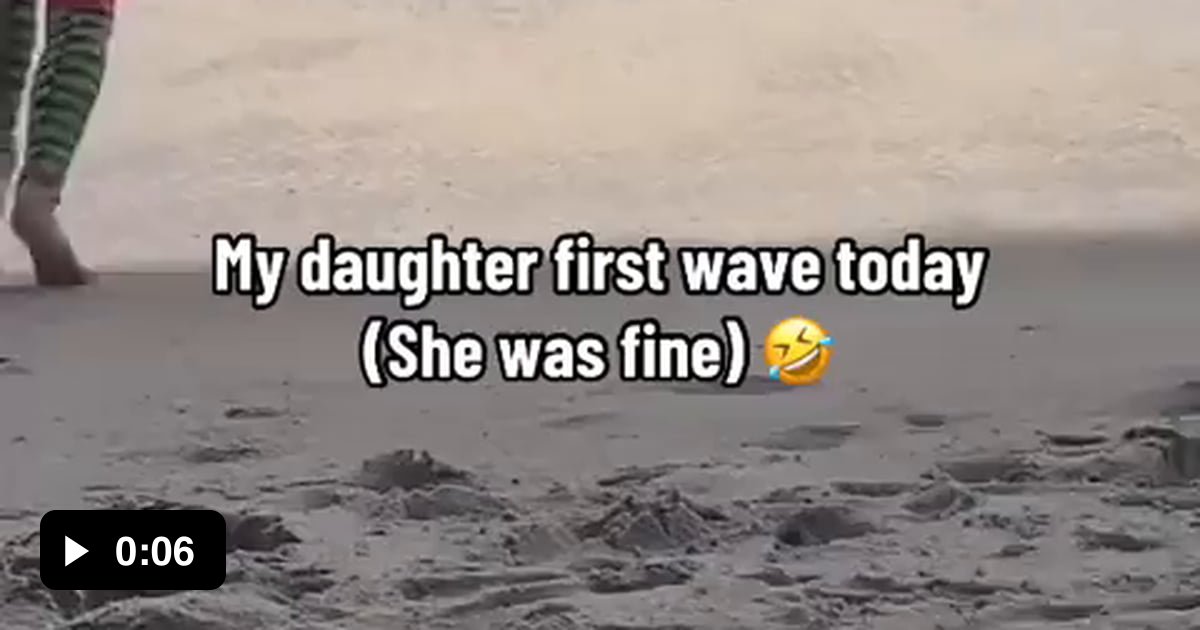The first wave always gets you - 9GAG