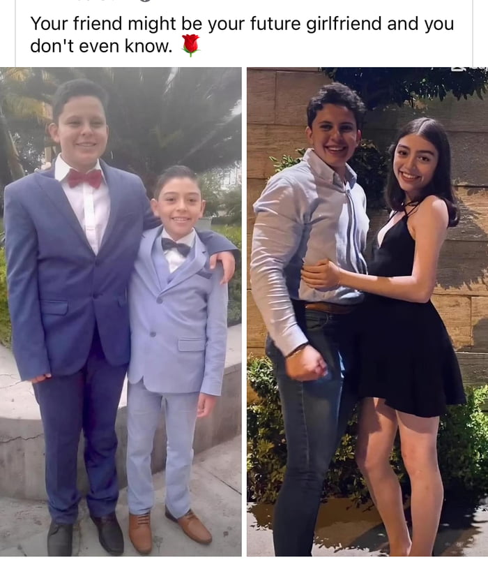 Him getting on his knees in front of her was probably a mouth full. - 9GAG