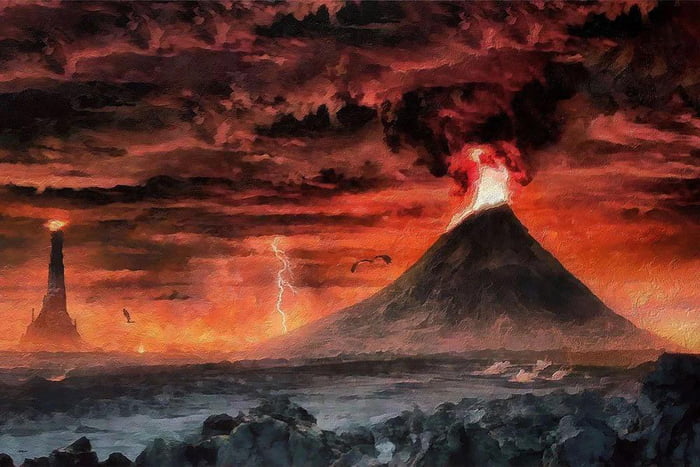 What if Mount Doom had become dormant during the Third Age? - 9GAG