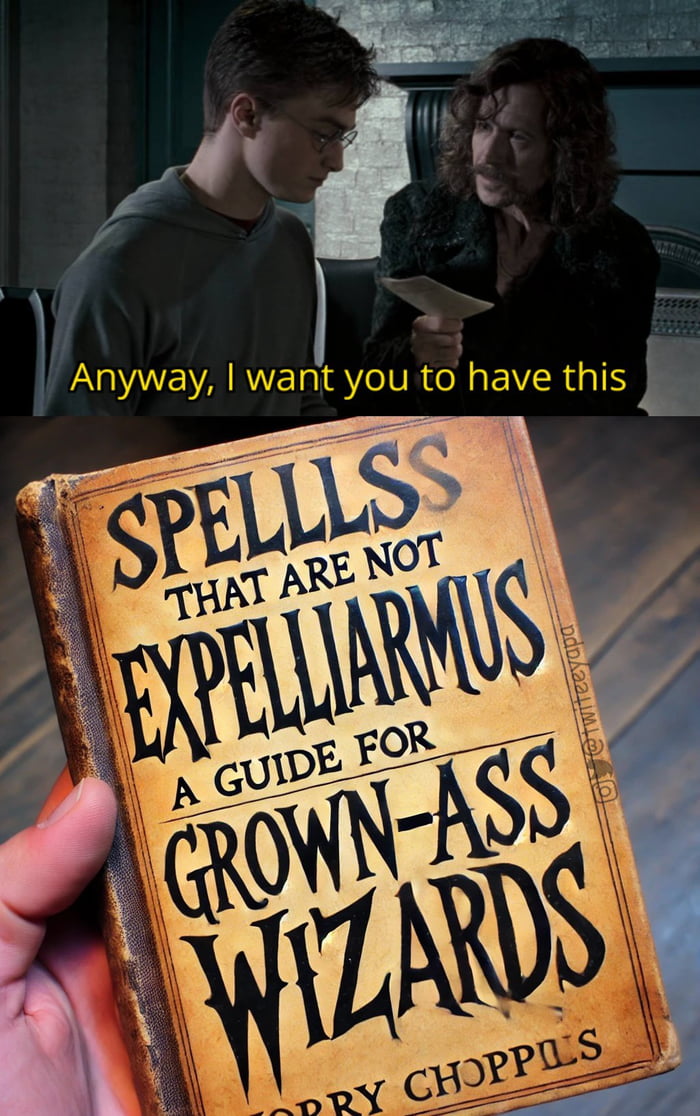 Expand your spellabulary, Harry! - 9GAG