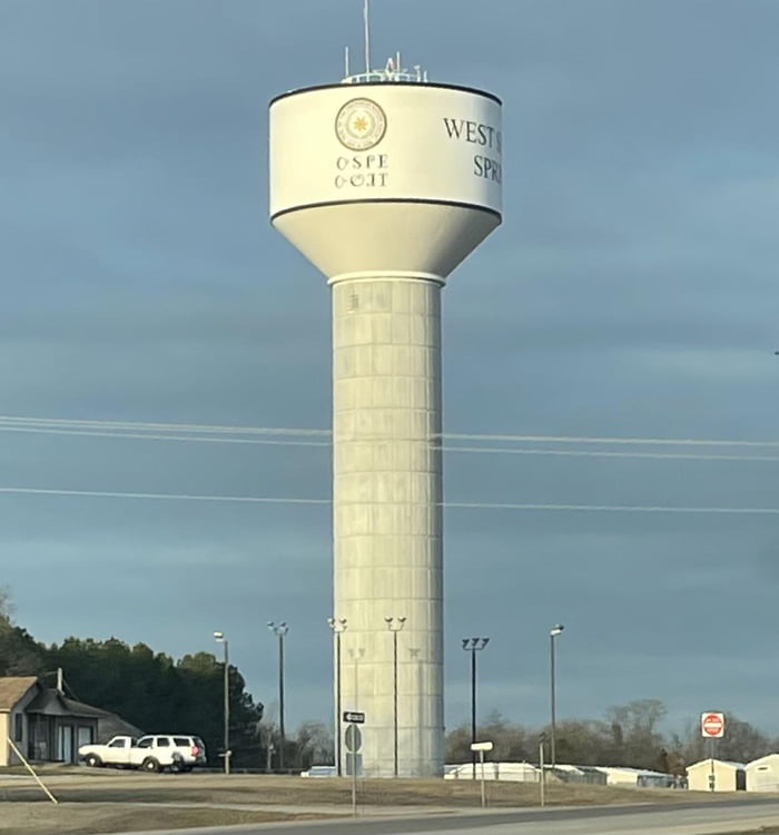 This small-town water tower in Oklahoma was funded by the Cherokee ...