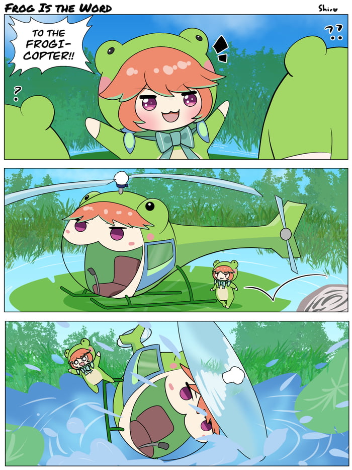 Frog copter crashed - 9GAG
